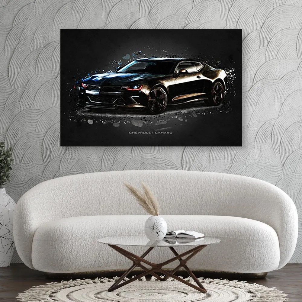 Gario Obraz na plátně Chevrolet Camaro - Gab Fernando Rozměry: 60 x 40 cm