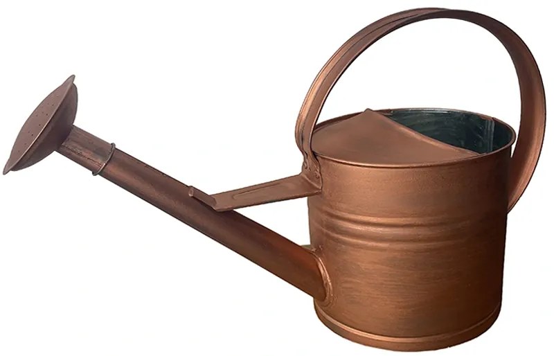 Konva s růžicí ANGARDEN patina měď, na zalévání (8, 12 litrů)
