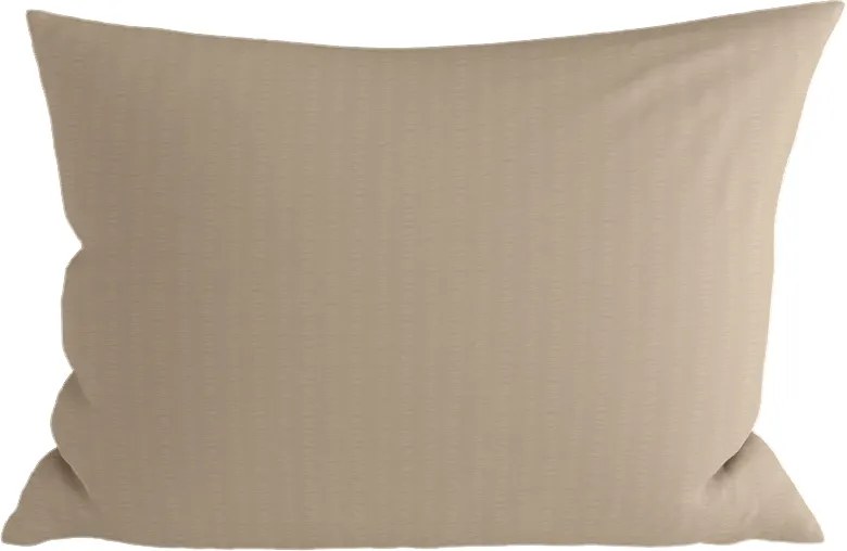 Krepový povlak na polštář DENYX BLEND 50x70 cm světle hnědý