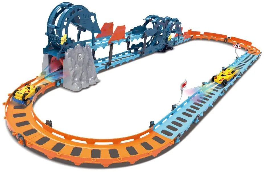 Autodráha tumbling track 110x42x19 cm