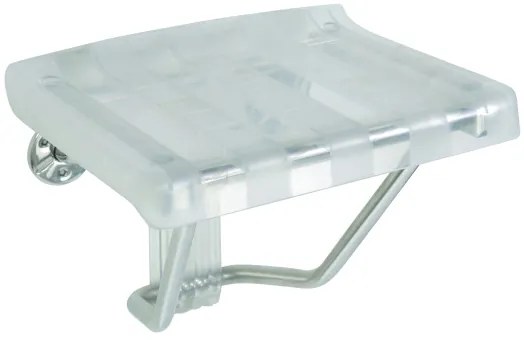 Bemeta Design HELP: Sklopné sprchové sedátko, nerez, plast transparentní -