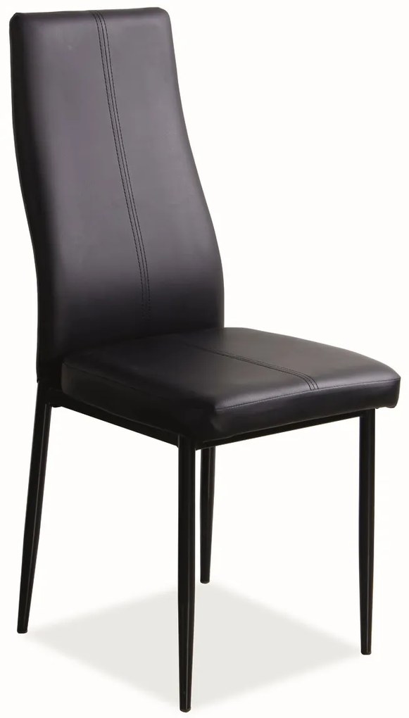 Casarredo Jídelní čalouněná židle H-145 černá
