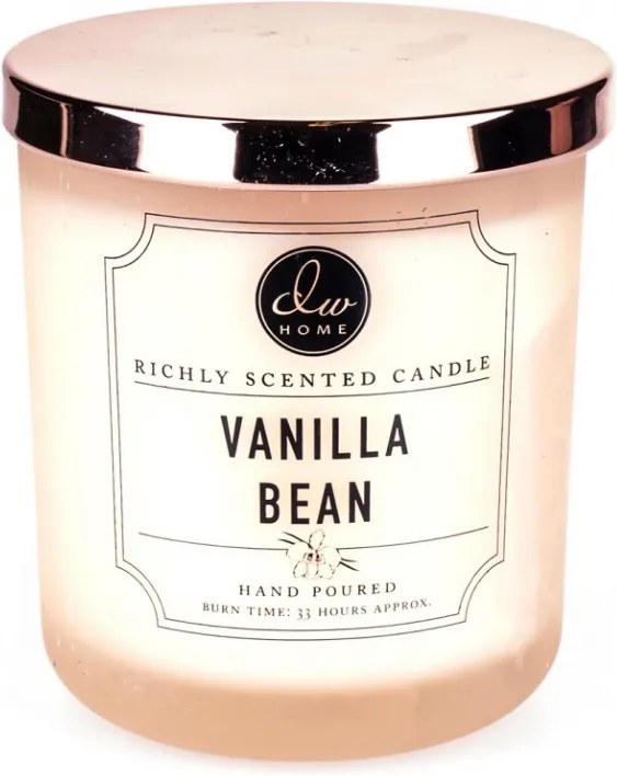 DW Home Vonná svíčka ve skle Lahodná Vanilka - Vanilla Bean, 9,2oz