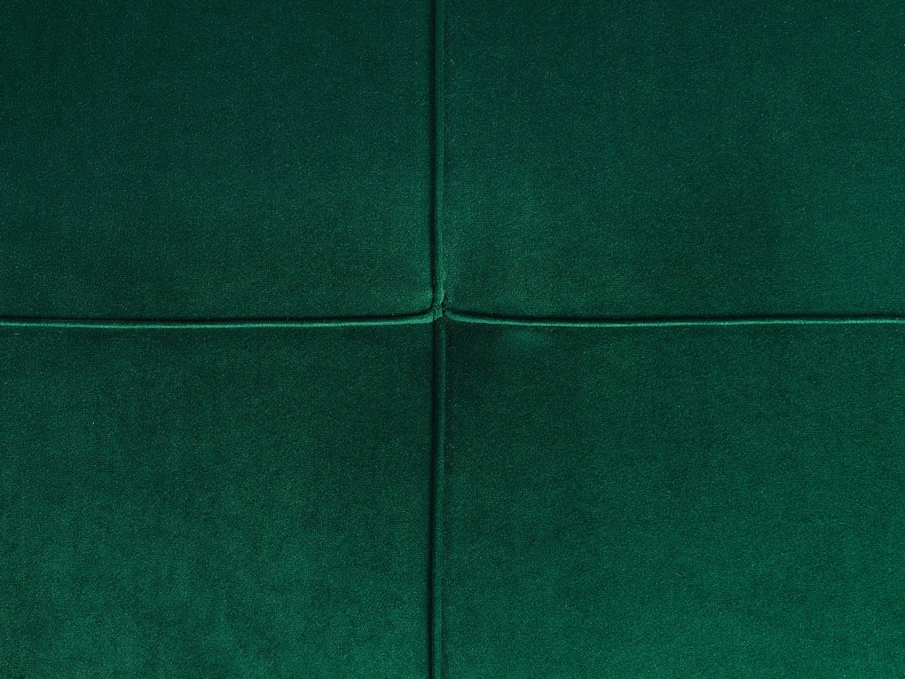 Nastavitelná lenoška v smaragdovém sametu LOIRET Beliani