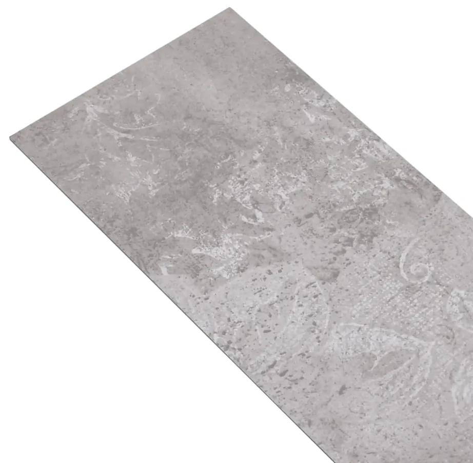 Samolepicí podlahová krytina PVC 5,21 m² 2 mm zemitě šedá,  330194