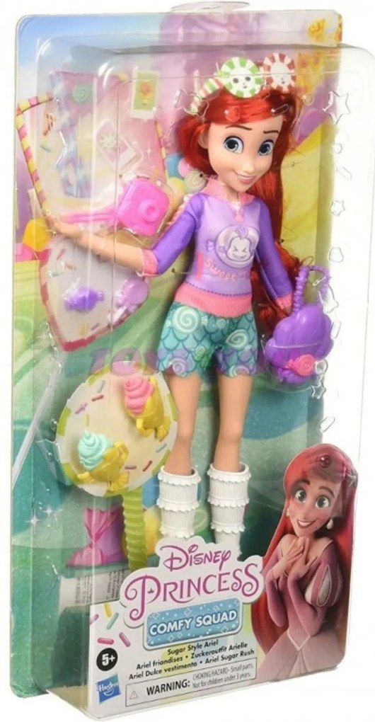 Hasbro disney princess moderní panenka ariel sweet tooth, e8404