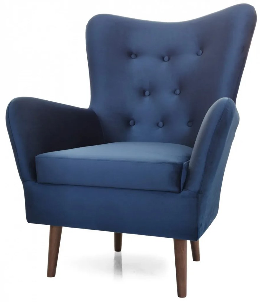 Odpočinkové křeslo Ravy French velvet 670