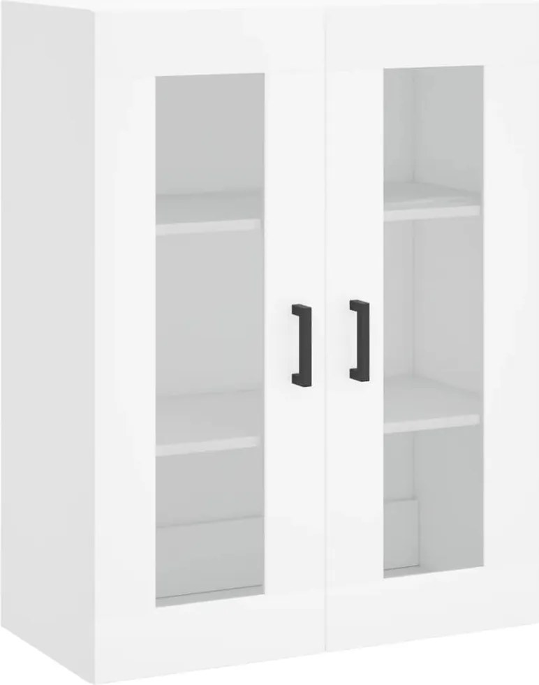 Skříň highboard bílá 69,5 x 34 x 180 cm kompozitní dřevo 3198337