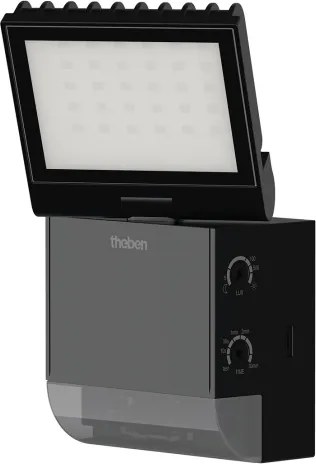LED reflektor THEBEN s čidlem theLeda S8-100 BK černý 8,5W 4000K IP55