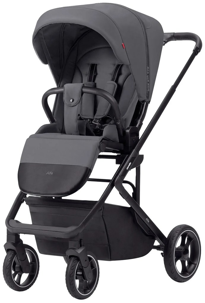 Dětský kočárek Carrello Alfa 2023 CRL-5508 Graphite Grey