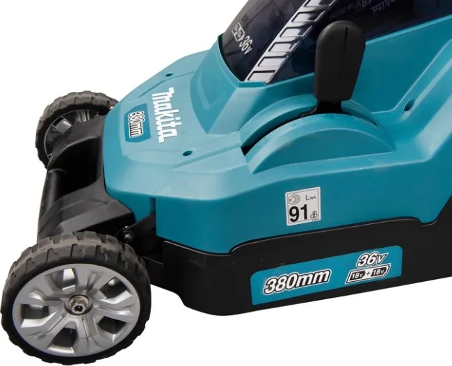 Makita DLM382Z aku sekačka 380mm Li-ion LXT 2x18V, bez aku Z