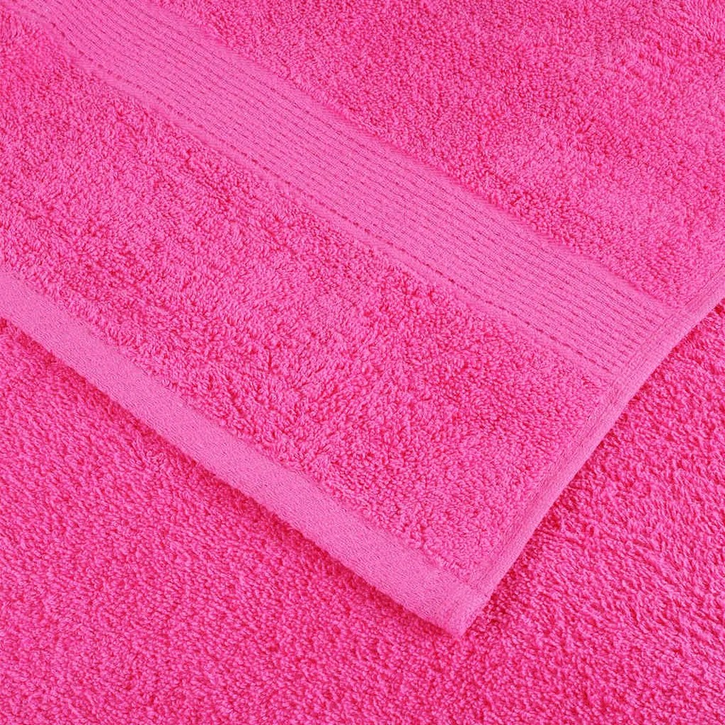 Prémiové mycí utěrky SOLUND 10 ks růžové 30x30 cm 600 g/m² 137517