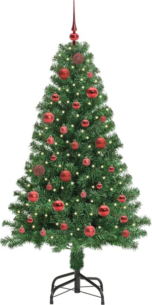 Umělý vánoční stromeček Zelená 150 cm PVC, ocel a plast 3396900