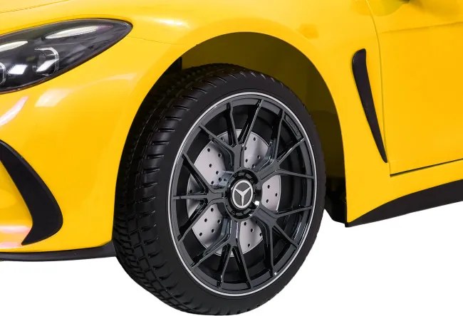 Elektrické autíčko Mercedes Benz GT63 AMG žluté