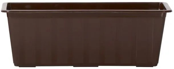 Prosperplast Truhlík ARGO tmavě hnědý, varianta 100 cm