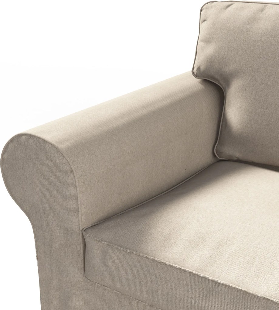 Potah na pohovku IKEA Ektorp 2-místná rozkládací NOVÝ MODEL 2012 barva béžová látka pletený vzor