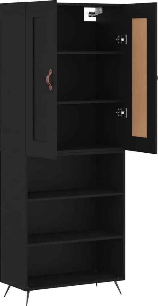 vidaXL Skříň highboard 69,5 x 34 x 180 cm kompozitní dřevo [3200042] Barva: Betonová šedá