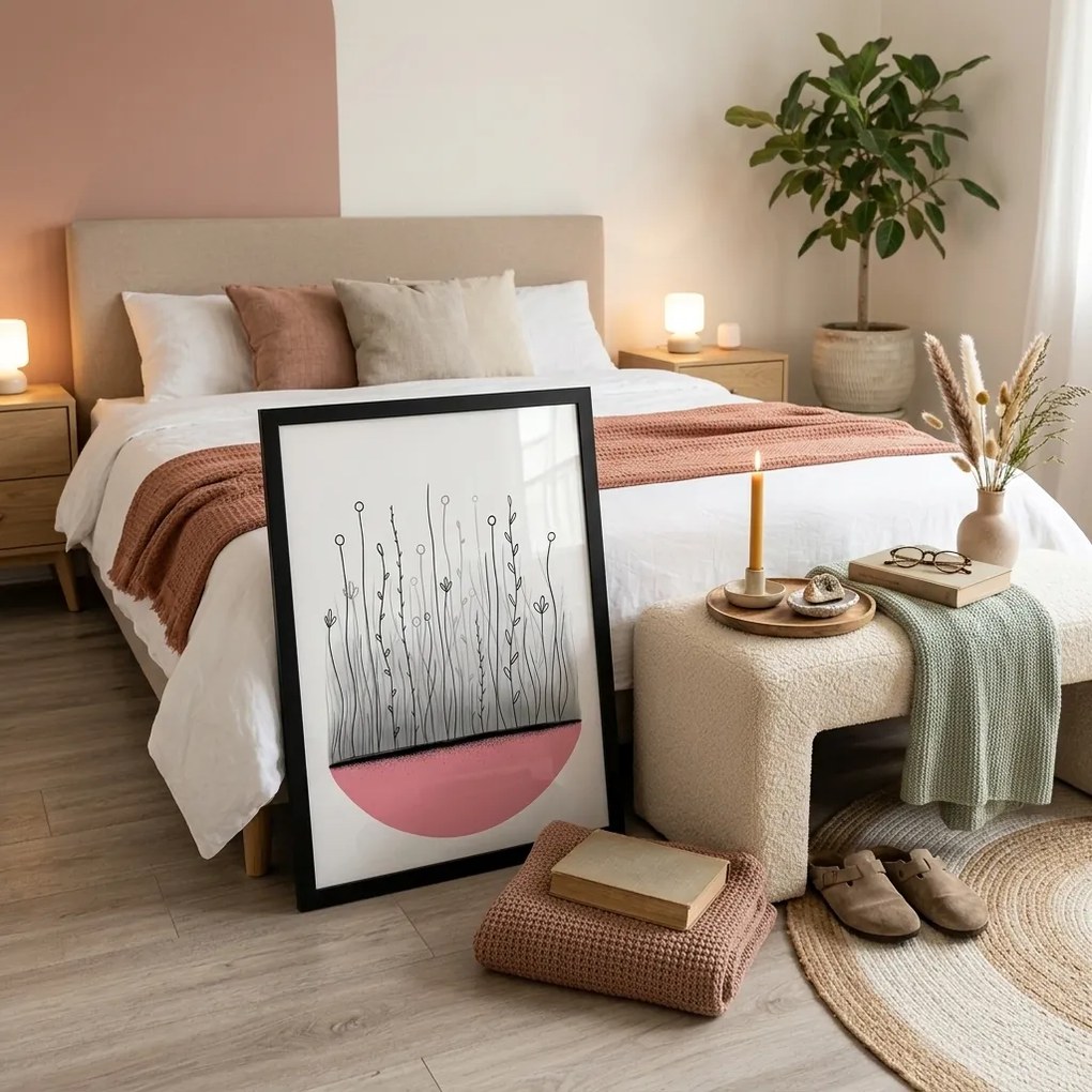 Iveta Fiddis Wiedermann | Louka Rám: Černý, Velikost: 70 x 50 cm