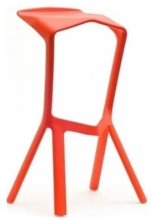 design4life Barová židle CELANO Červená