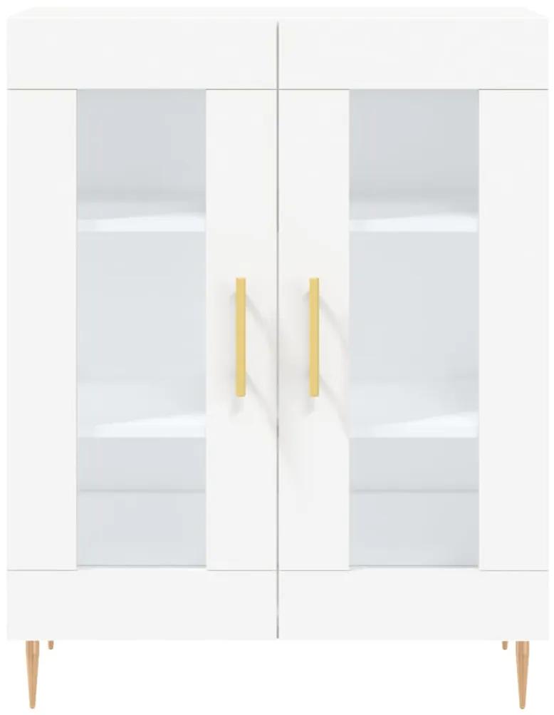 Skříň highboard bílá 69,5 x 34 x 180 cm kompozitní dřevo,  3199609