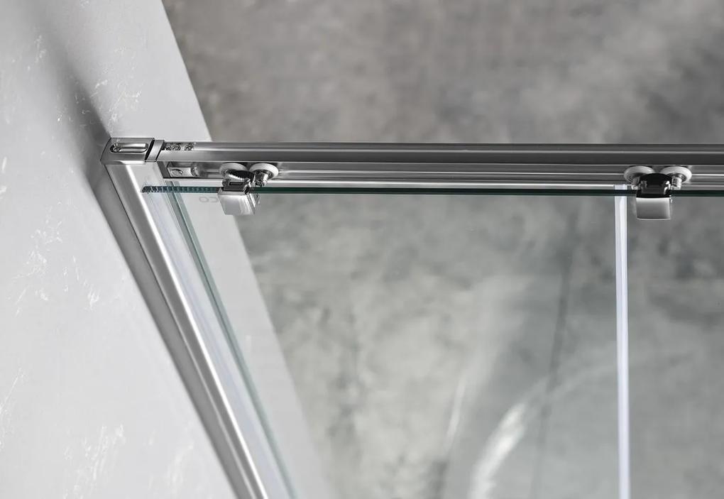 Gelco SIGMA SIMPLY čtvrtkruhová sprchová zástěna 1000x1000 mm, R550, čiré sklo GS5510 GS5510