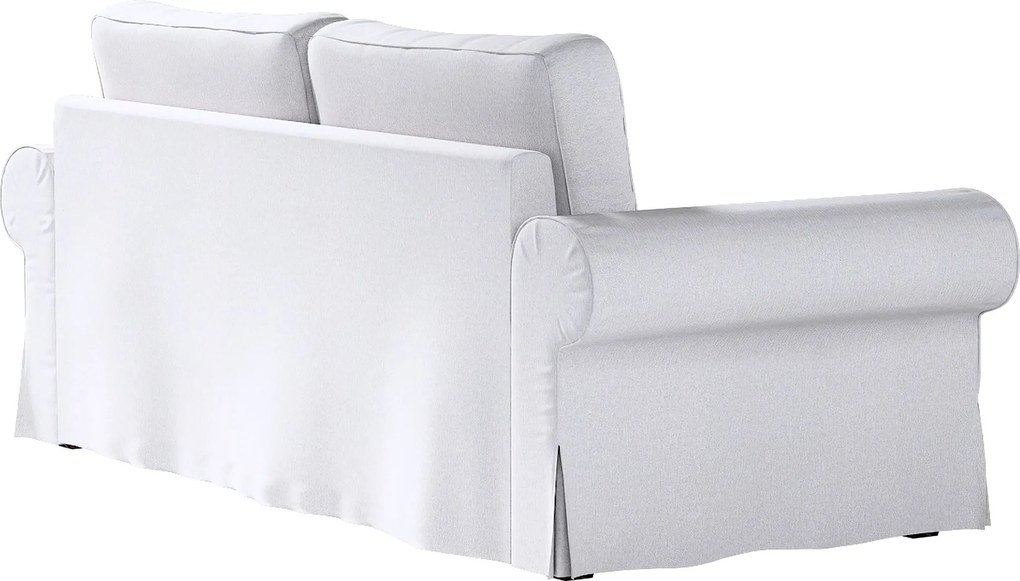 Potah na pohovku IKEA Backabro, 3-místná, rozkládací barva šedá látka pletený vzor