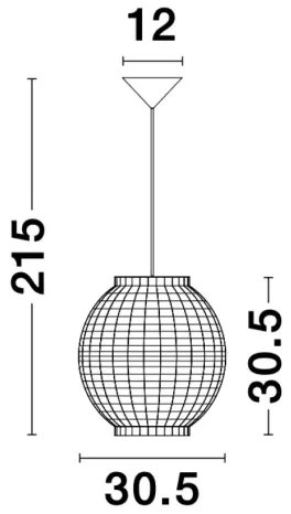 Retro lustr Griffin 30