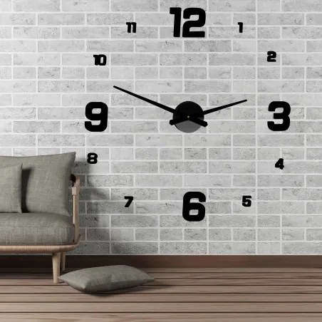 Moderní nástěnné hodiny | SENTOP 12P005 plexi sklo