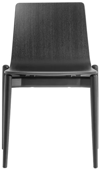 PEDRALI - Židle MALMÖ 390 DS - černá