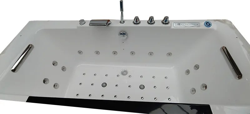 BPS-koupelny Hydromasážní vířivá vana CARINA 938 182x82 s ohřevem vody