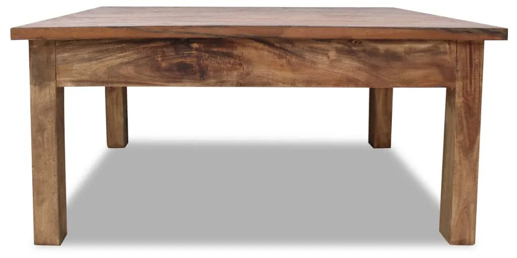 Konferenční stolek, masivní recyklované dřevo, 98x73x45 cm - Default Title
