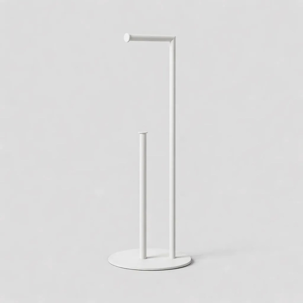 Stojan na toaletní papír PAPER STAND KS-59 bílý 64 cm