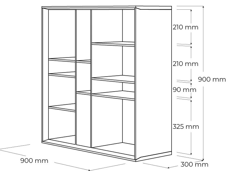 Knihovna Link 90