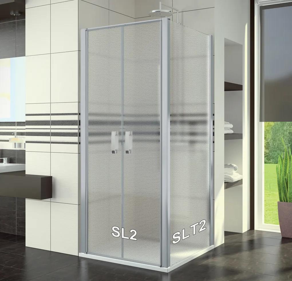Sprchové dveře dvoukřídlé 120 cm (SL2 1200 01 30) SanSwiss