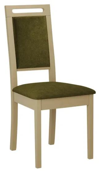 Čalouněná jídelní židle Heven XV, Barva dřeva: ořech, Potah: Soro 28