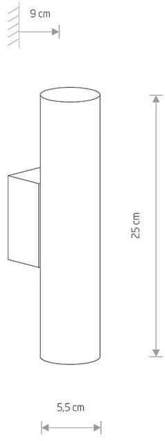 Svítidlo Nowodvorski EYE WALL WHITE 8073