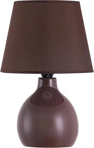 Rábalux Ingrid 4476 noční stolní lampa  hnědá   keramika   E14 1x MAX 40W   IP20