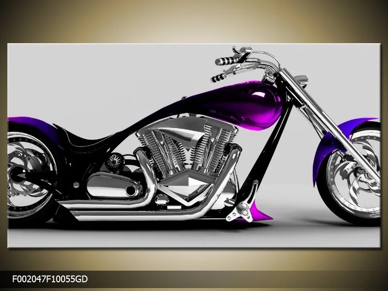 Obraz motorky s fialovým detailem (), 40 dalších rozměrů