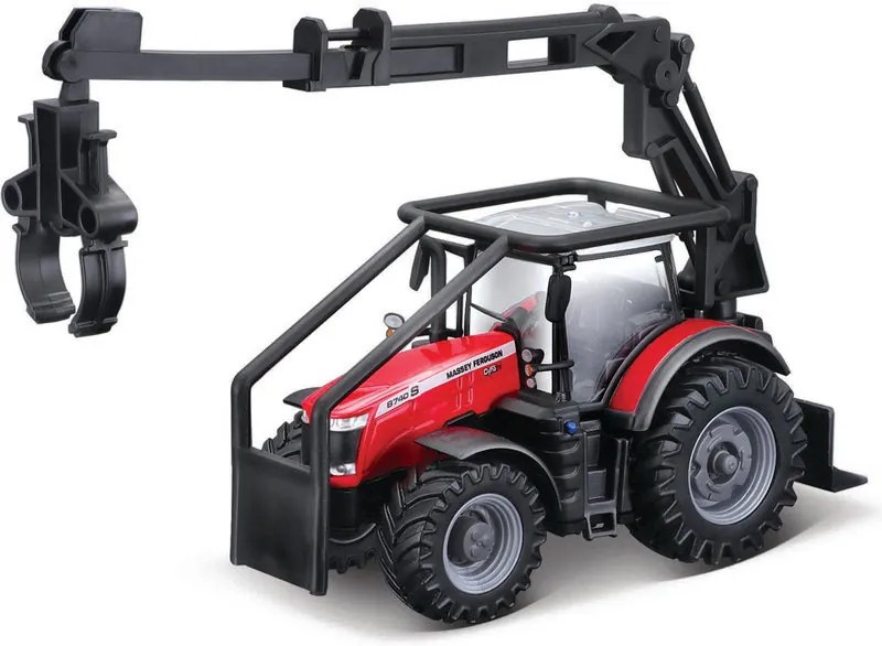 Bburago massey ferguson 8740s lesní 1:50
