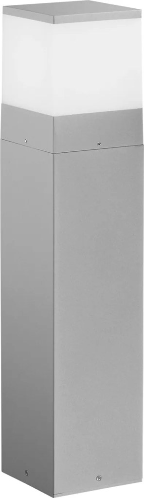 FAN I-BOOSTER-P60 Sloupkové svítidlo Paletto Booster, hliníkové, E27, stříbrné, IP65, 600 x 125 x 125 mm - FANEUROPE