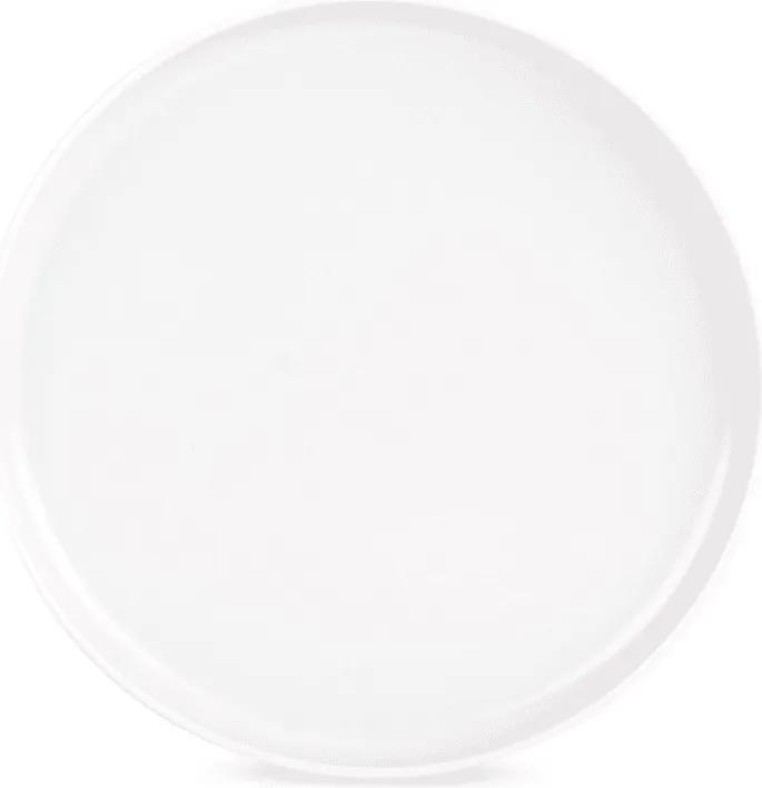 Jídelní sada talířů pro 6 osob VICTO II 18 ks bílá/šedá/černá III