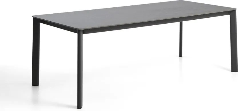 Zahradní jídelní stůl s deskou z kamene 100x220 cm Anafi – Kave Home