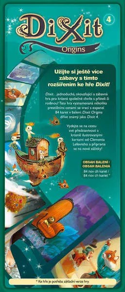 _Ostatní 1_ ADC Hra Dixit ORIGINS Rozšíření 4 *SPOLEČENSKÉ HRY* asdix06cz