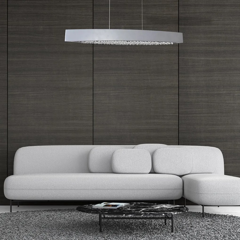 Závěsné LED svítidlo Bocca, 1x LED 24w, 4000k, s