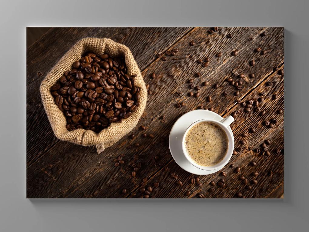 Liox Obraz zrnková káva Rozměr: 120 x 80 cm