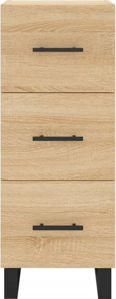 Skříň highboard dub sonoma 34,5 x 34 x 180 cm kompozitní dřevo 3199260