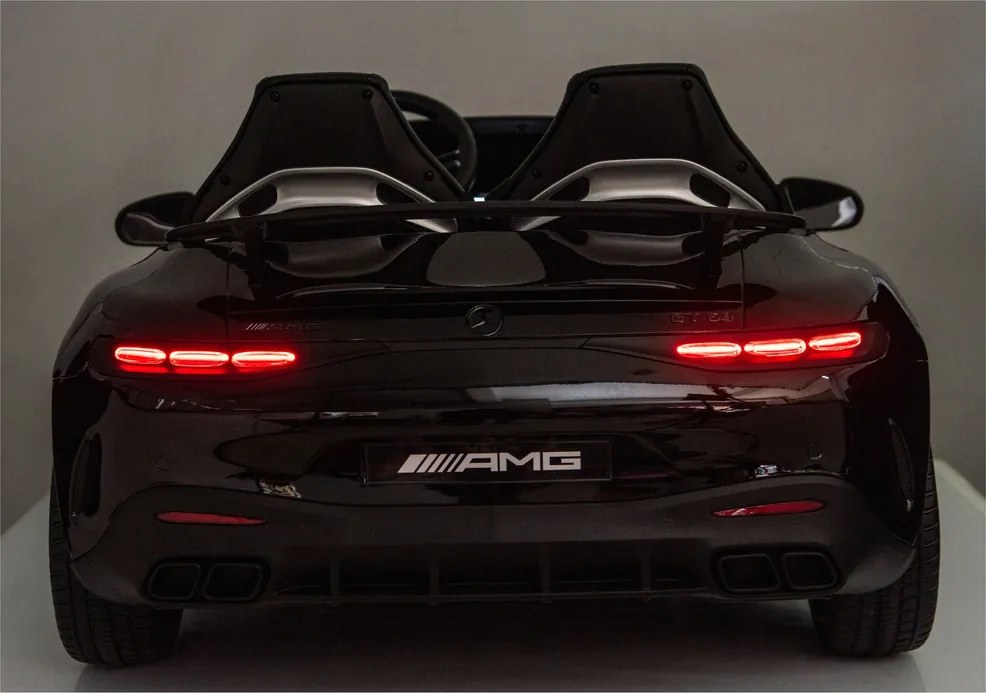 LEAN CARS Elektrické autíčko Mercedes GT63 AMG DK-GT63 24V LCD černé lakované