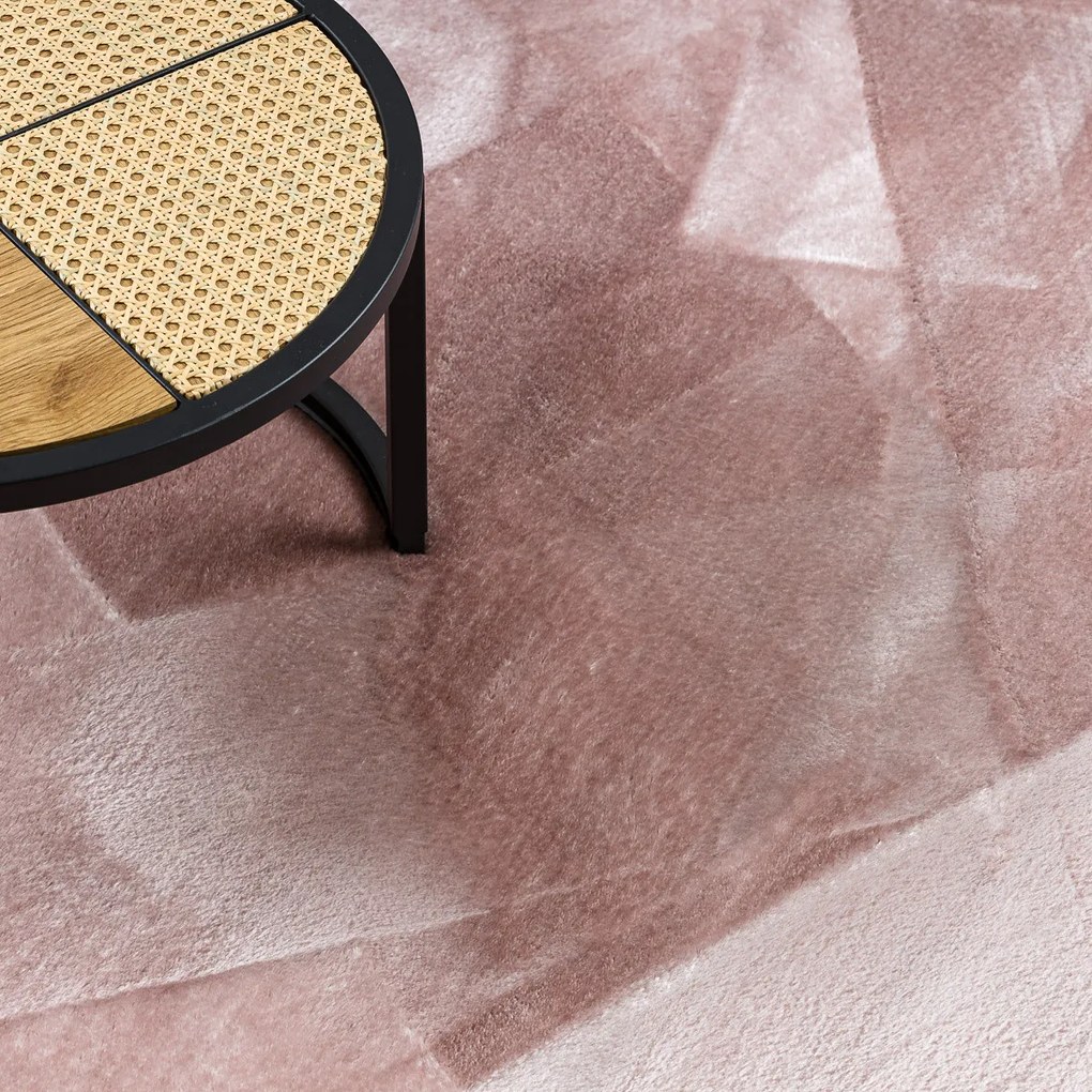 Dywany Łuszczów, Kusový koberec Visco Rabbit Pink 8, 120x170, růžová, dětský pokoj