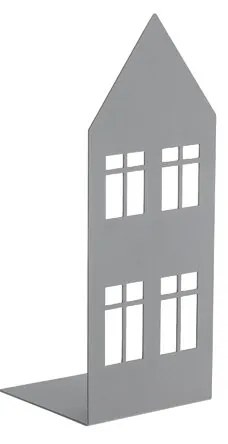 Kovová dekorace/svícen Storgatan House Grey 18 cm Storefactory Scandinavia