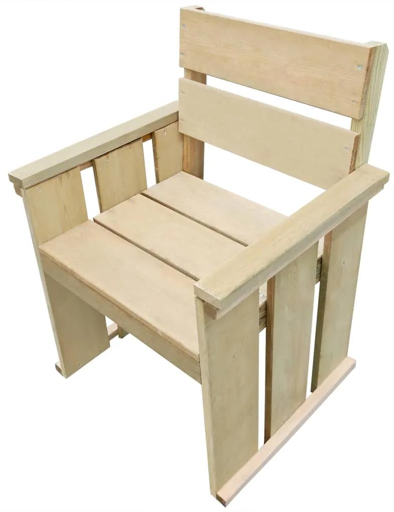 Zahradní židle Tango | FSC impregnované borové dřevo